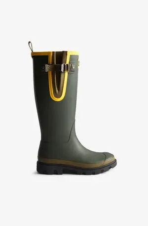 GANNI X Hunter Downpour Tall Boots - Green