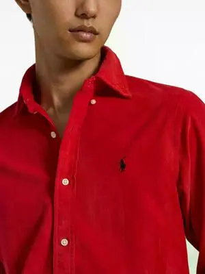 Polo Ralph Lauren Custom Fit Corduroy Shirt - Red