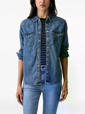 LEVI'S Heritage Western-style Denim Shirt - Blue