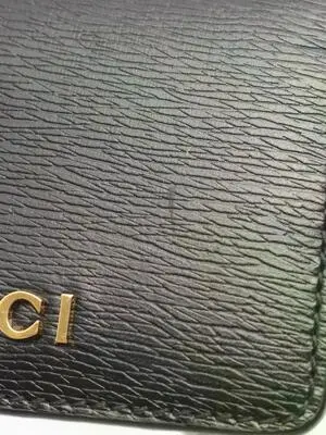 Gucci 2010s Logo-plaque Wallet - Black