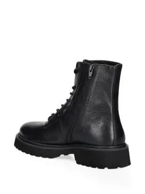 BLAUER. Buxton Leather Boots
