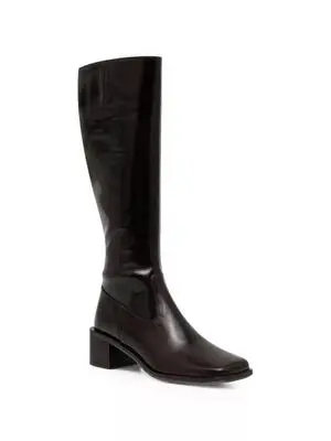 BILLI BI B1292 Square-toe Knee-high Boots