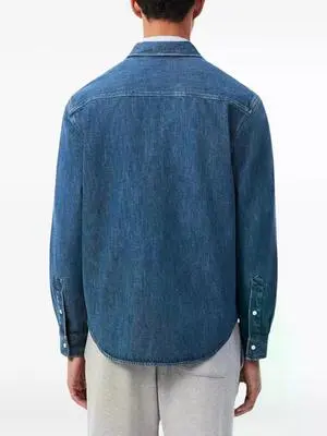 Lacoste Logo-patch Denim Shirt