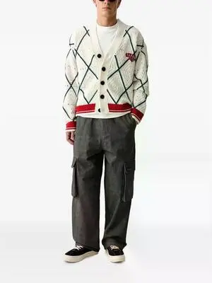 BARROW Logo-patch Cardigan