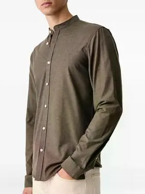 LINDBERGH Mandarin-collar Button-up Shirt
