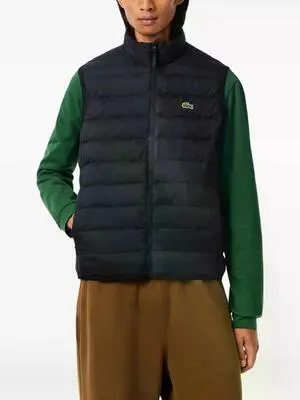 Lacoste Quilted Gilet - Blue