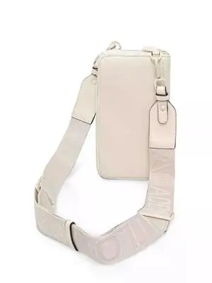 Lola Casademunt Logo-embossed Zip-around Phone Bag - Neutrals