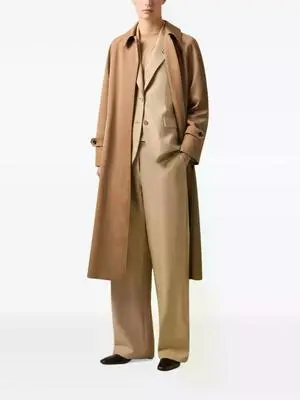 LARDINI Gabardine Straight-leg Trousers