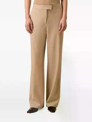 LARDINI Gabardine Straight-leg Trousers