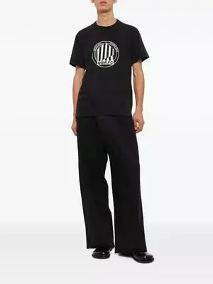 Noir Kei Ninomiya Emblem-print T-shirt - Black