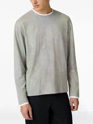 LARDINI Long-sleeve Cotton T-shirt