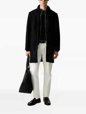 LINDBERGH Layered-design Single-breasted Coat