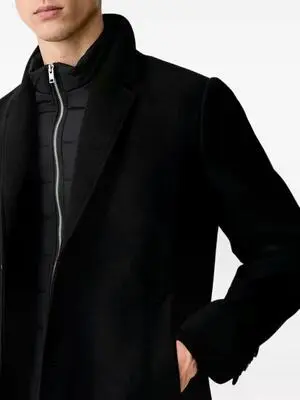LINDBERGH Layered-design Single-breasted Coat
