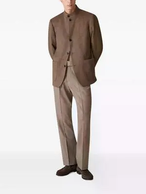 LARDINI Virgin Wool Polo Shirt