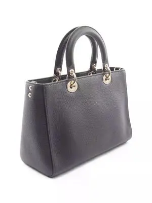 Dior 2010s Medium Lady D-sire Tote Bag - Black