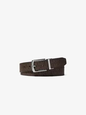 Michael Kors Logo Reversible Belt In Size By - Brown