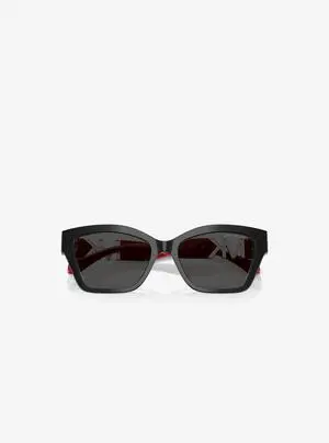 Michael Kors Santa Barbara Sunglasses In By - Black