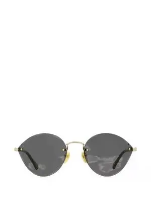 Chloé Rimless Round-frame Sunglasses - Grey