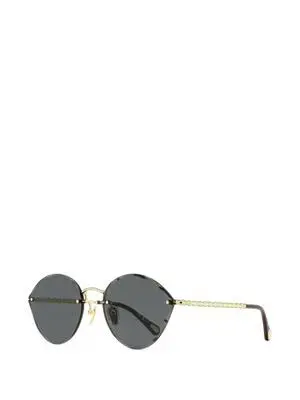 Chloé Rimless Round-frame Sunglasses