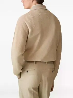 LARDINI Knitted Polo Shirt