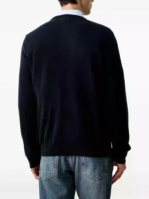 LINDBERGH Crew-neck Ribbed-trim Sweater