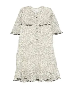 Isabel Marant Étoile Danyia Ruffled Mini Dress - Beige