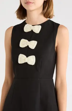 SUGARLIPS Melitta Amy Bow Sleeveless Minidress
