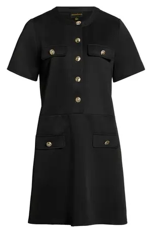 SUGARLIPS Miliana Button-up Shift Minidress