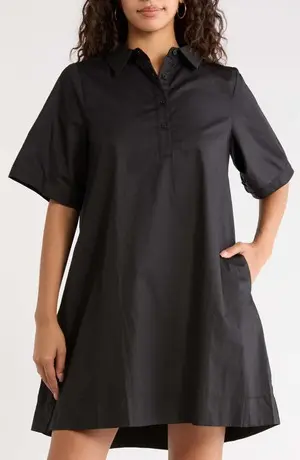 SUGARLIPS Danbury Trapeze Minidress