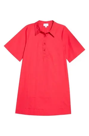 SUGARLIPS Danbury Trapeze Minidress - Red