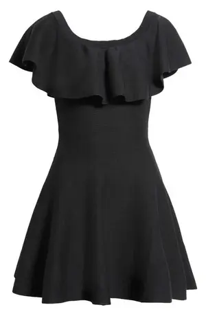 SUGARLIPS Dennet Off The Shoulder Fit & Flare Minidress
