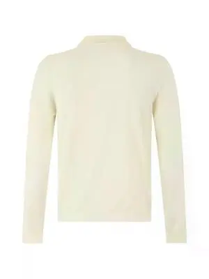 SLOWEAR Long-sleeve Polo Shirt Neutrals