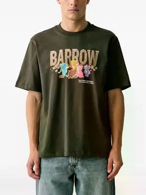 BARROW Graphic-print T-shirt - Green