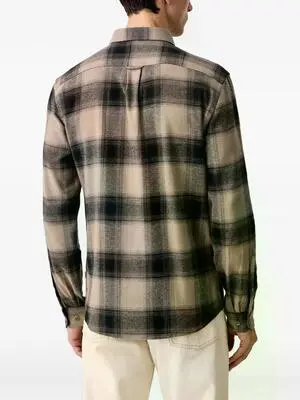 LINDBERGH Check-pattern Long-sleeve Shirt