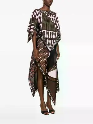 Emilio Pucci Iride-print Boat-neck Blouse