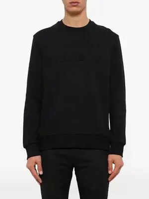 Neil Barrett Logo-embossed Sweatshirt - Black
