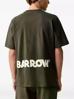 BARROW Logo-print T-shirt - Green