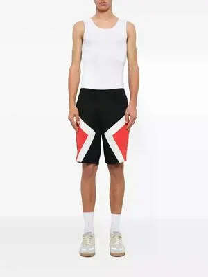 Neil Barrett Colour-block Knit Shorts