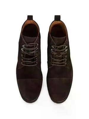 HACKETT  Hudson Toe-cap Ankle Boots - Brown