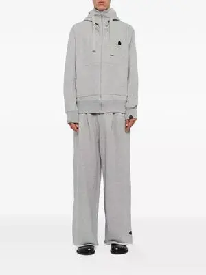 Noir Kei Ninomiya Embroidered Zip-up Hoodie