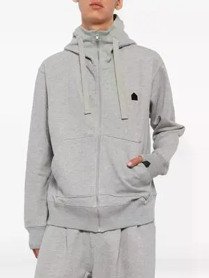 Noir Kei Ninomiya Embroidered Zip-up Hoodie