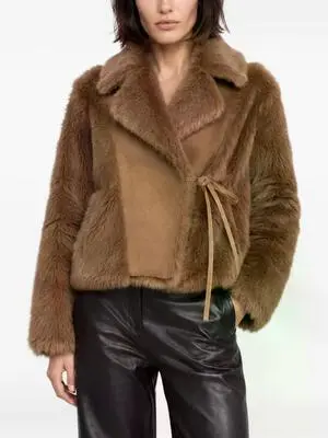 Nour Hammour Verena Reversible Shearling Jacket