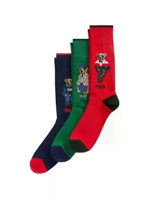 Polo Ralph Lauren Polo Bear Cotton Socks - Blue