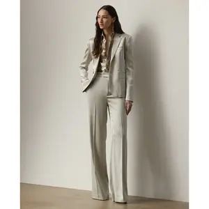 Ralph Lauren Parker Stretch Satin Jacket