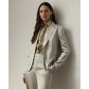 Ralph Lauren Parker Stretch Satin Jacket
