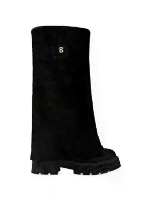 Bogner Turin Shearling-trimmed Platform Boots