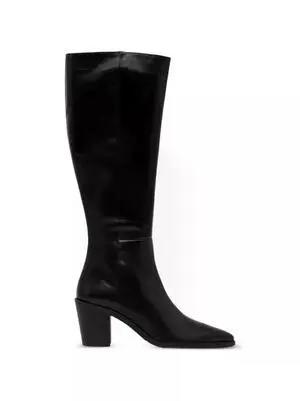 BILLI BI Pointed-toe Knee-high Boots - Black