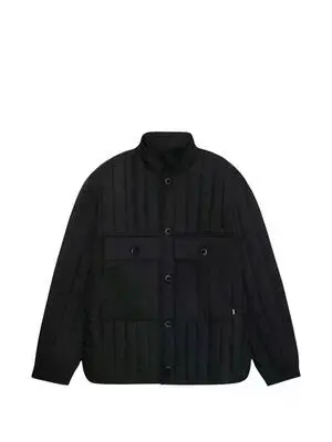 Rains Banja Liner Quilted Jacket - Black