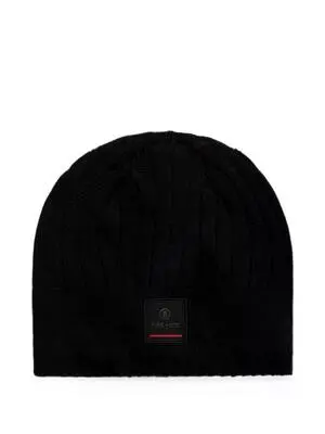 Bogner Eastan Logo-patch Beanie Hat - Black