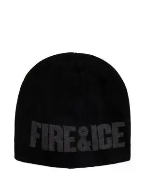Bogner Jamie Logo-intarsia Beanie Hat - Black